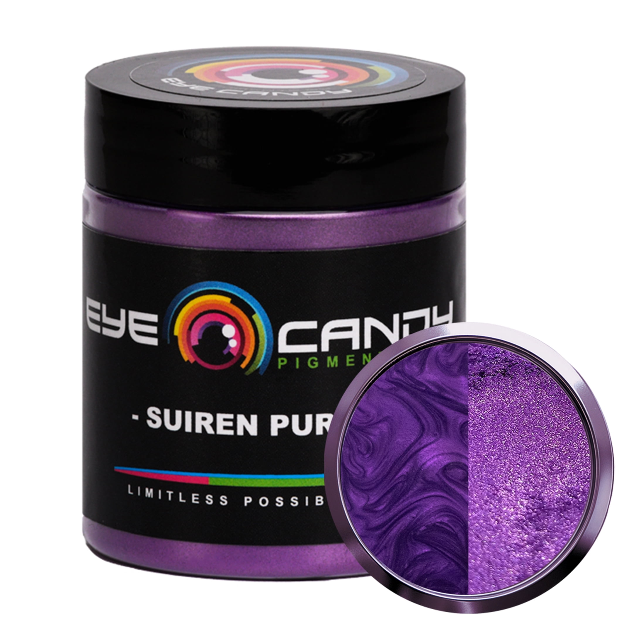 Surien Purple Mica Powder Pigment (25g) for DIY Crafts: Woodworking ...