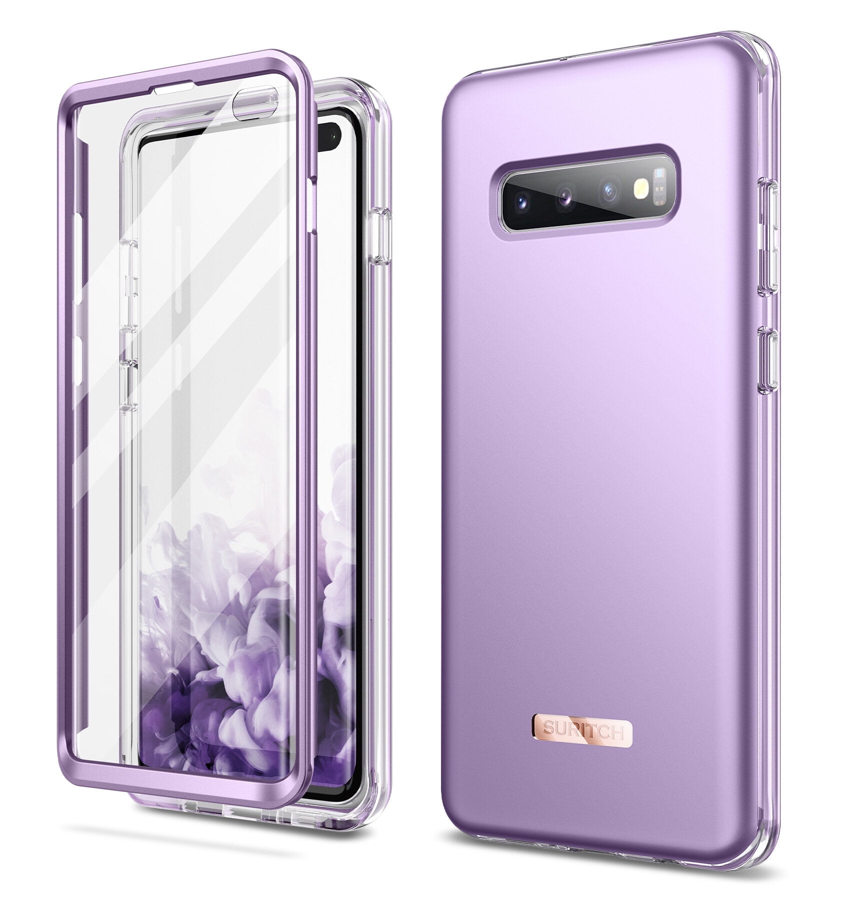 Suritch for Samsung Galaxy S10+ Plus Case Full Protection Shockproof ...