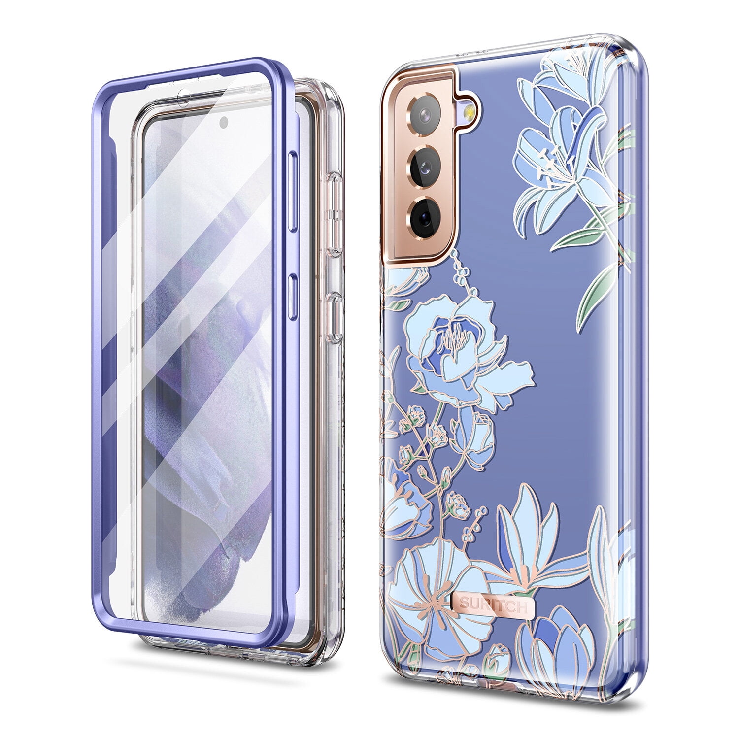 Suritch Phone Case for Samsung Galaxy S21 Full Body Protection ...
