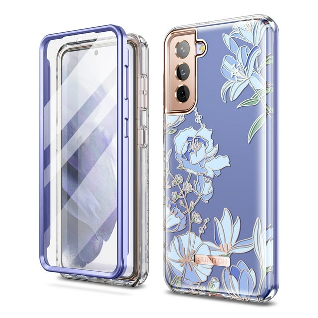 Suritch Phone Case for Samsung Galaxy S21 Full Body Protection Shockproof Cover Fit 6.2 inch ...