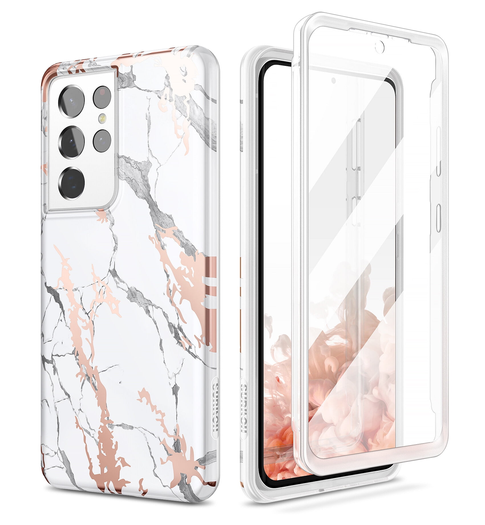 Suritch Phone Case for Samsung Galaxy S21 Ultra Full Body Protection Shockproof Cover - Walmart.com