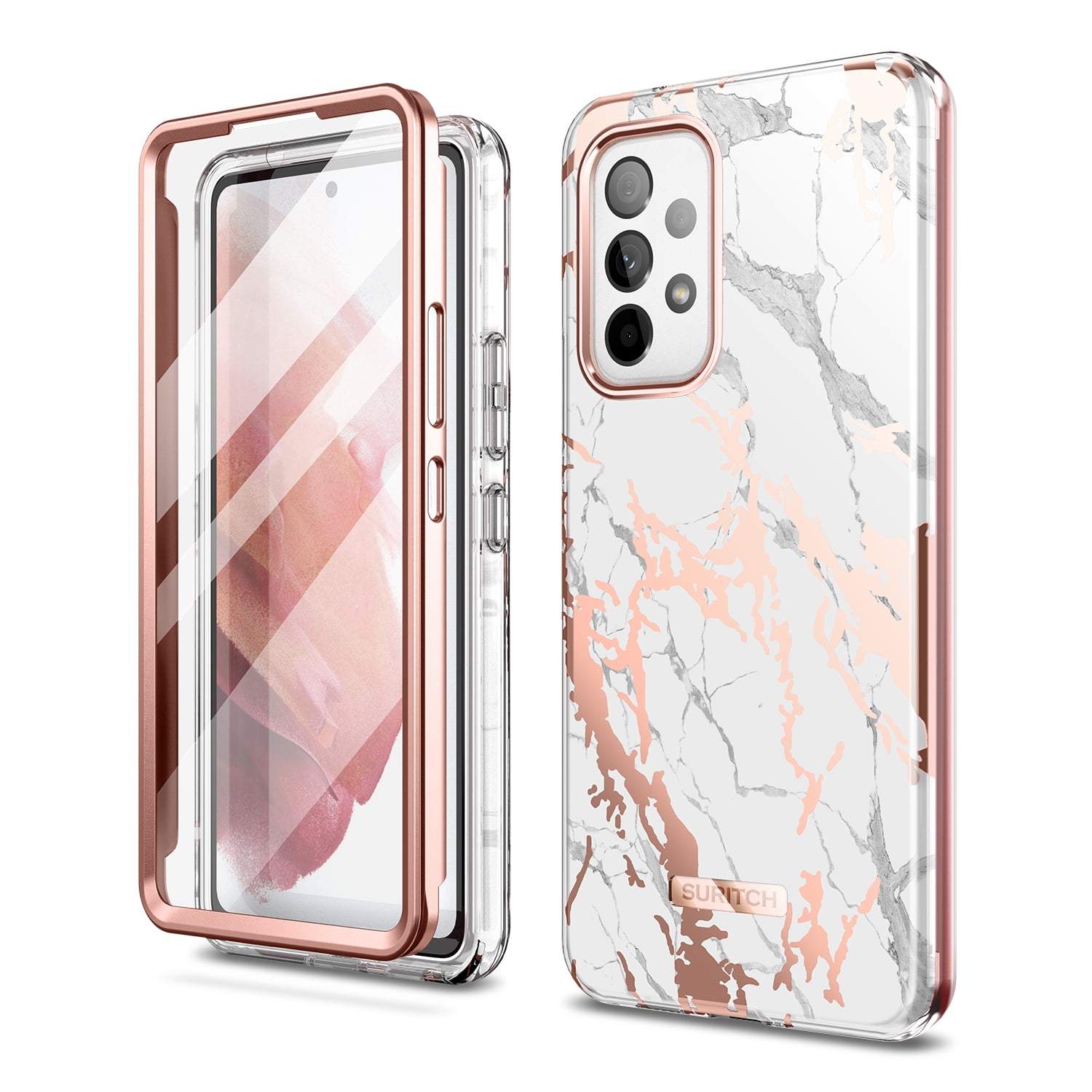 Suritch Samsung Galaxy A53 5g Case Full Body Protection Anti-Scratch ...