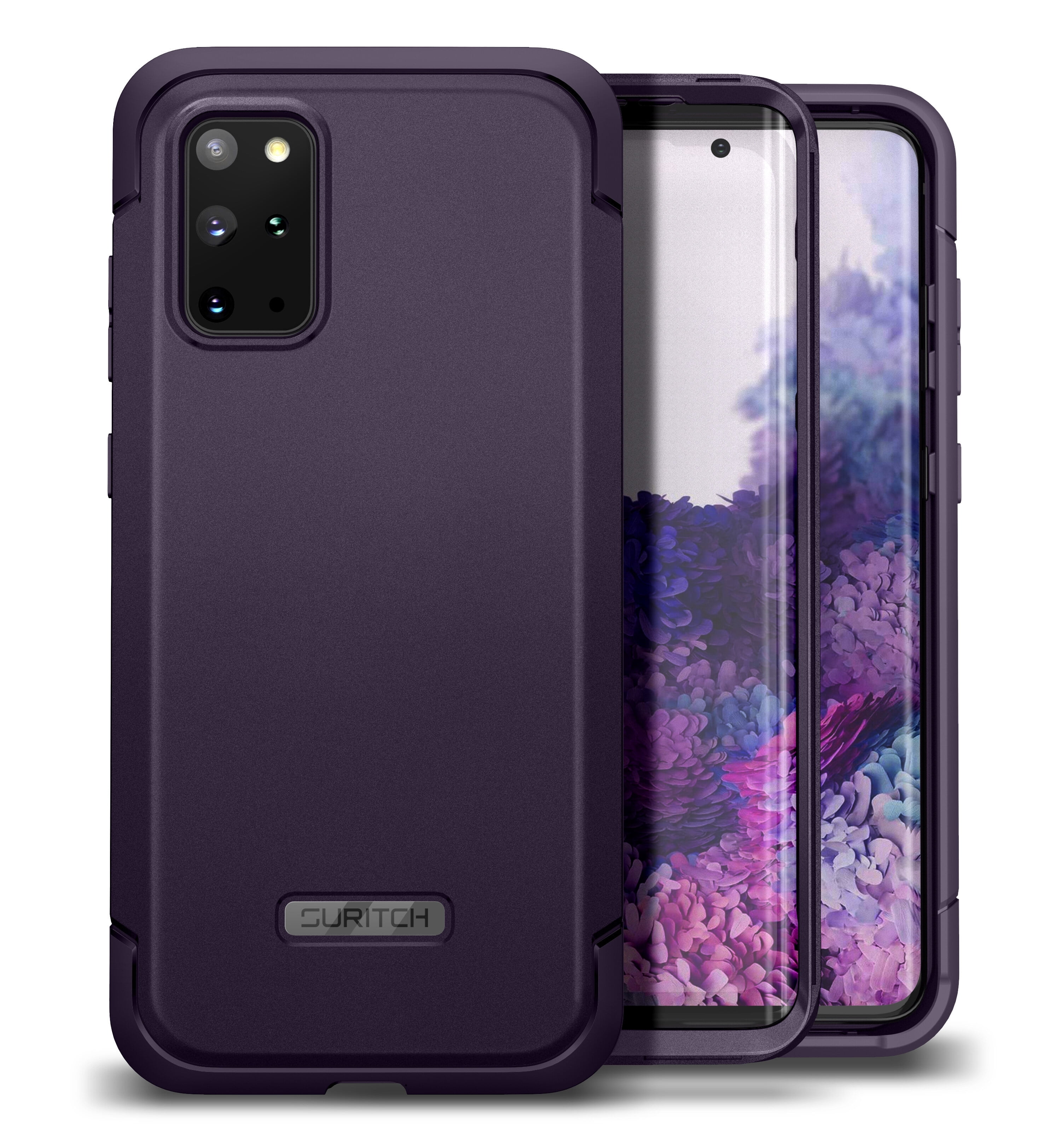 Suritch Samsung Galaxy S20 Plus Case Rugged Shockproof Protective Phone ...