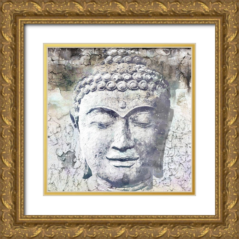 Surma and Guillen 15x15 Gold Ornate Wood Framed with Double Matting ...