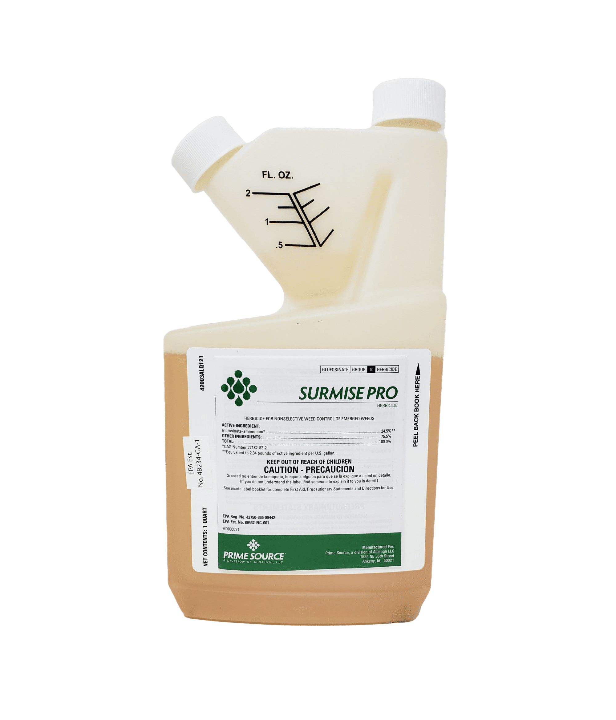 Surmise Pro Non-Selective Post-Emergence Herbicide - Controls Broadleaf ...