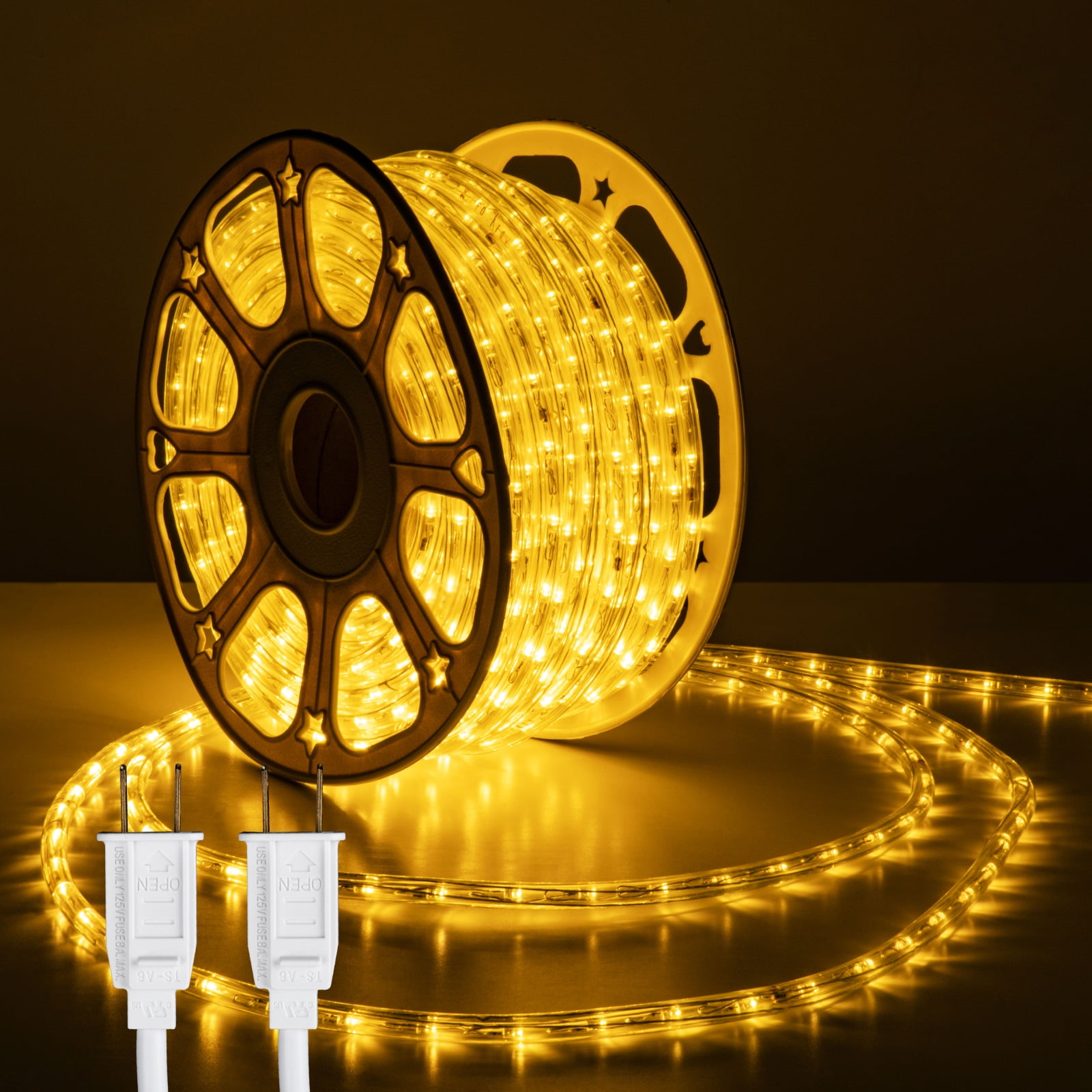 Customer reviews for Surnie 150ft LED Rope Lights - Waterproof, 110V ...