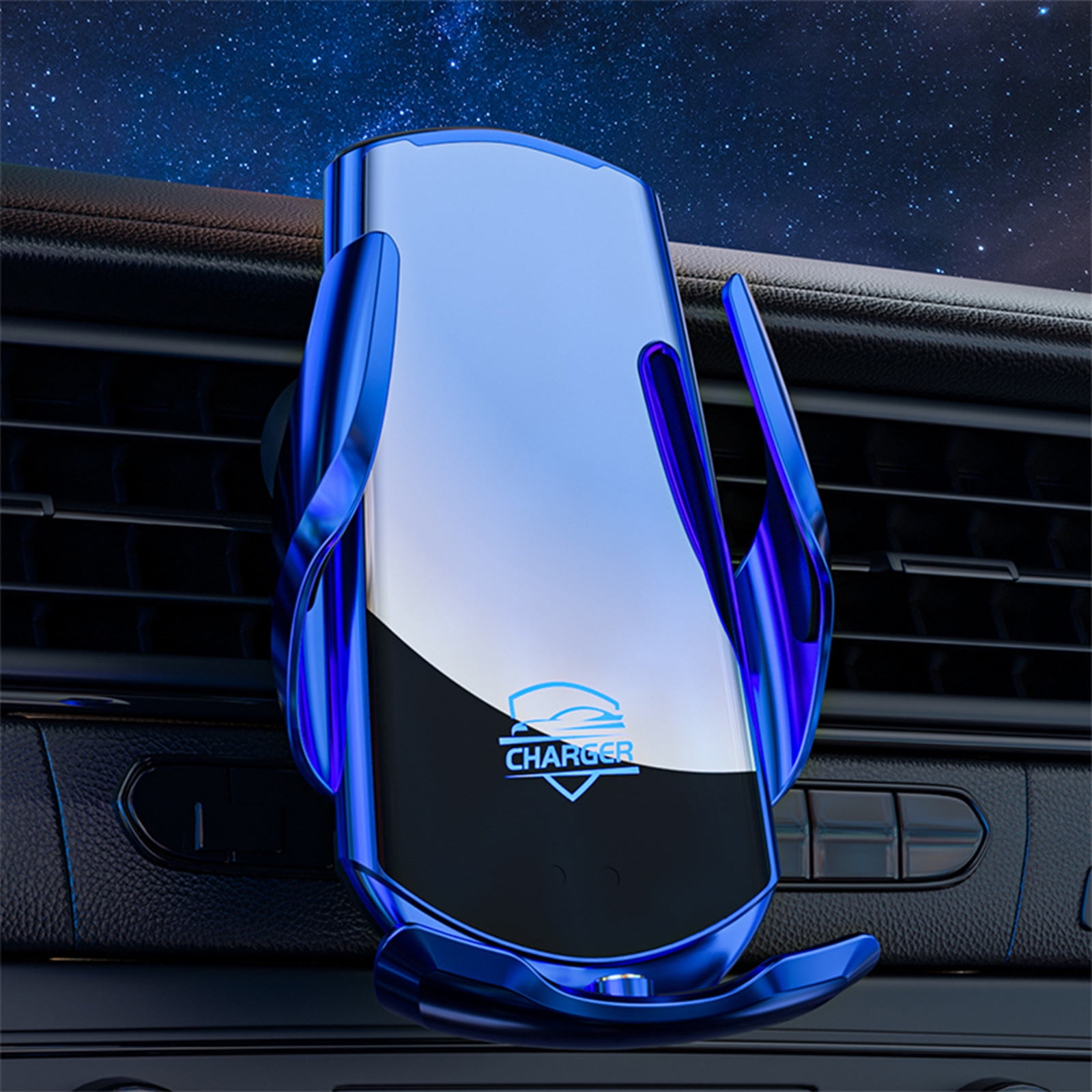 Surpdew Car Wireless Magnetic Charger Automatic Open And Close 15W Fast ...