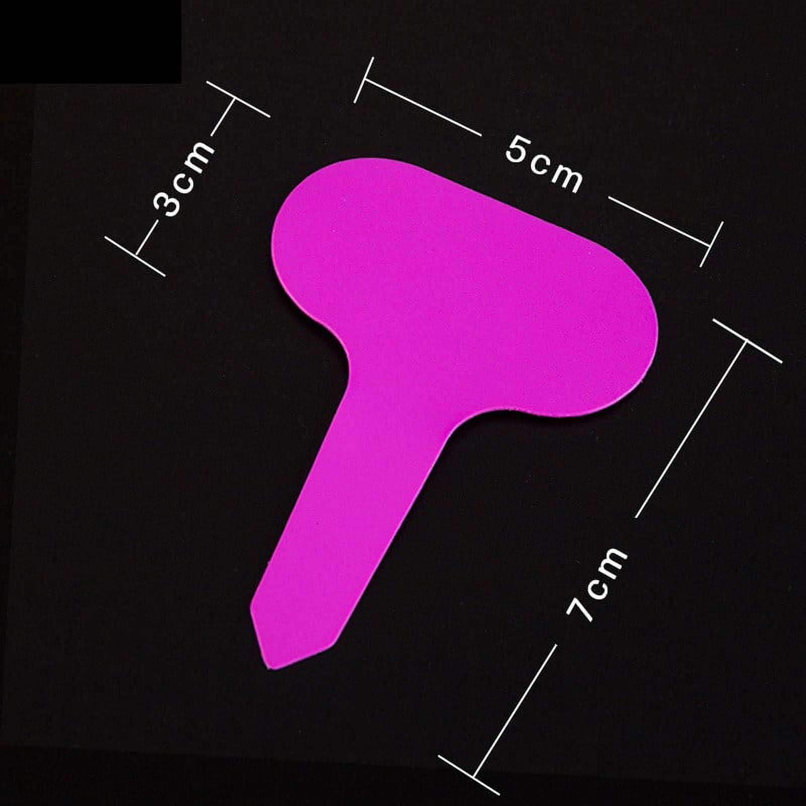 Surpdew T-Type Plant Labels Plastic Plant Tags Nursery Garden Labels ...