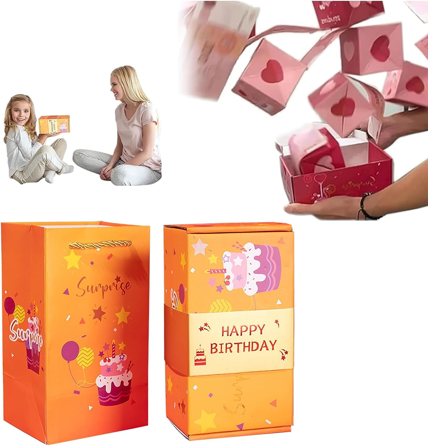 tapify Surprise Box Gift Box, Magical Jumping Proposal, DIY Bouncing ...