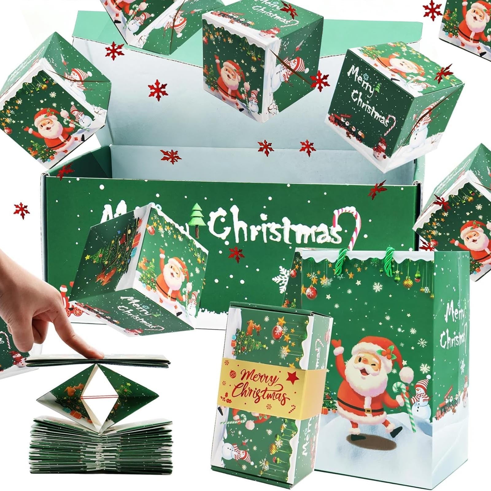 Surprise Box Gift Box for Money, Merry Christmas Surprise Gift Boxes ...