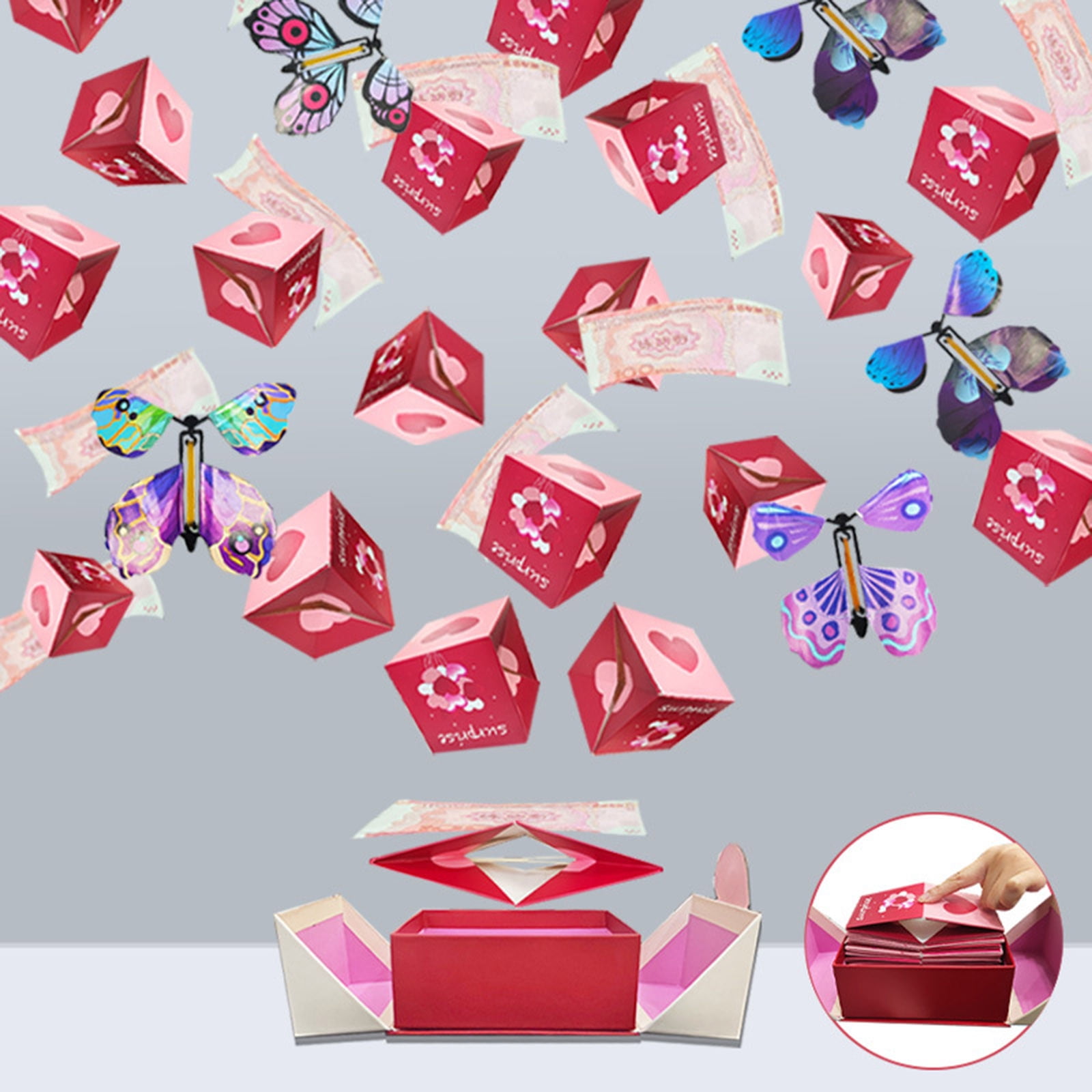 Surprise Box Gift Box for Money, Surprise Gift Box Explosion,2024 Newly ...