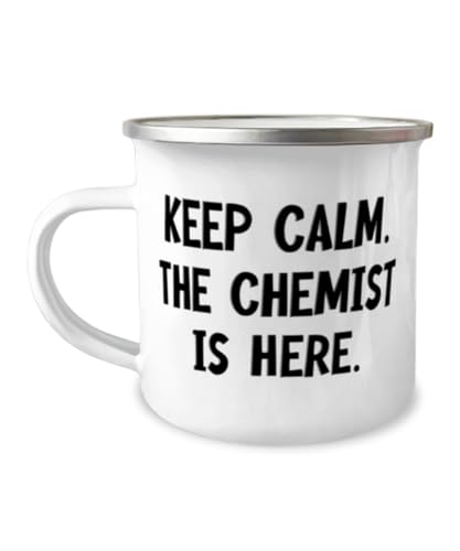 Surprise Chemist 12oz Camper Mug, Keep Calm. The Chemist Is Here ...
