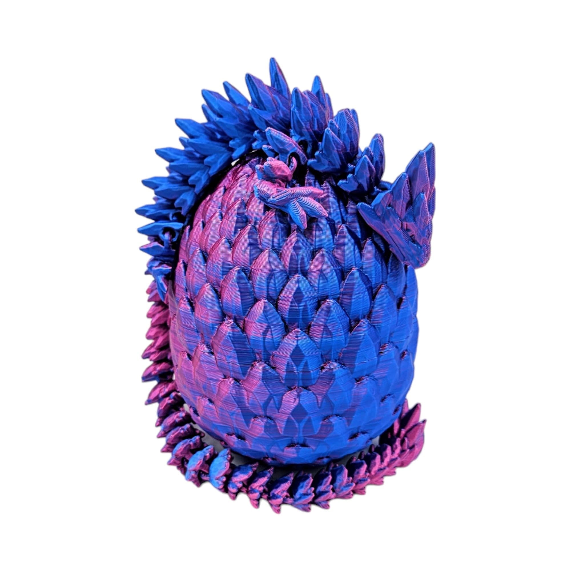 Surprise Dragon Egg Articulating Gemstone Dragon Fidget Figurine - 3D ...