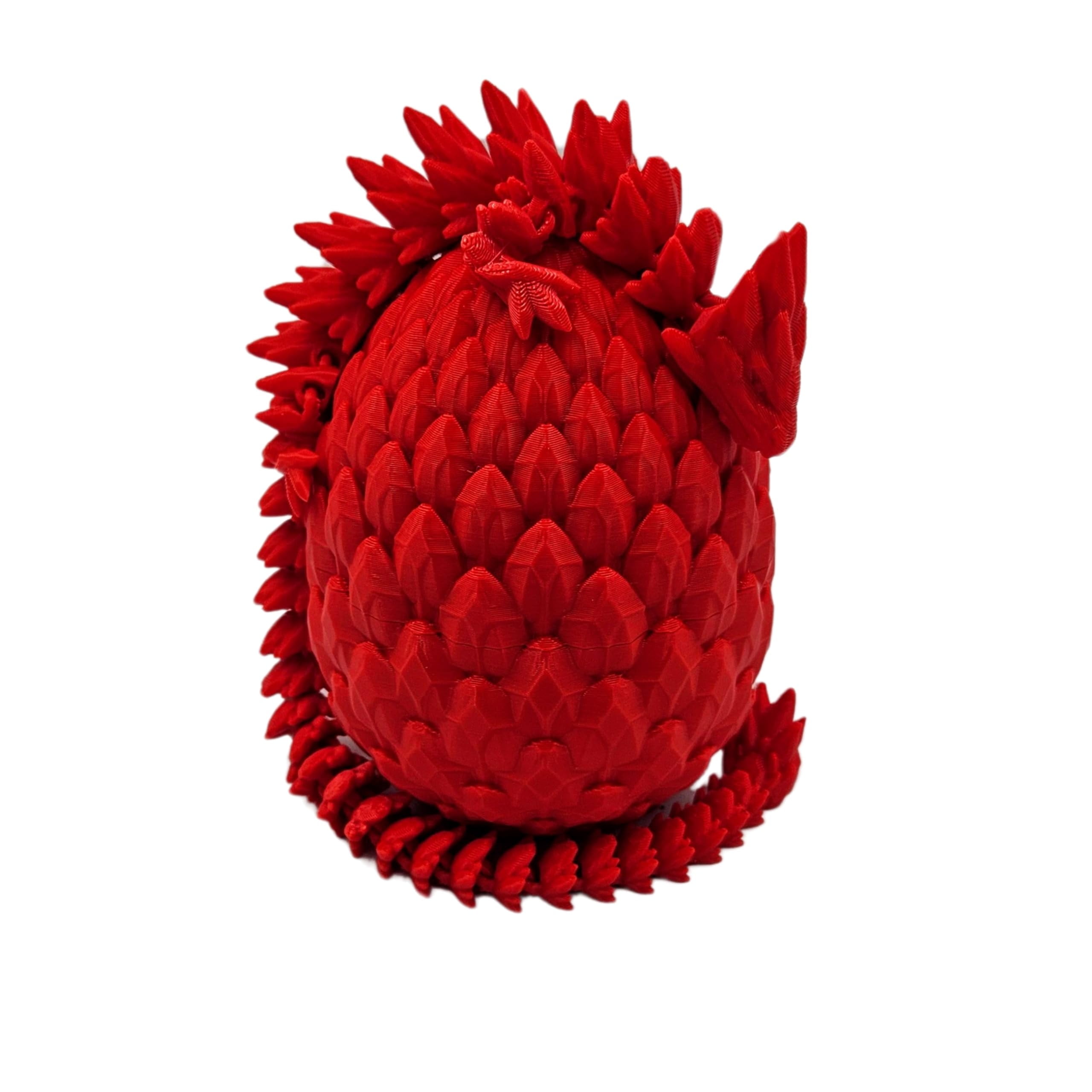 Surprise Dragon Egg Articulating Gemstone Dragon Fidget Figurine - 3D ...