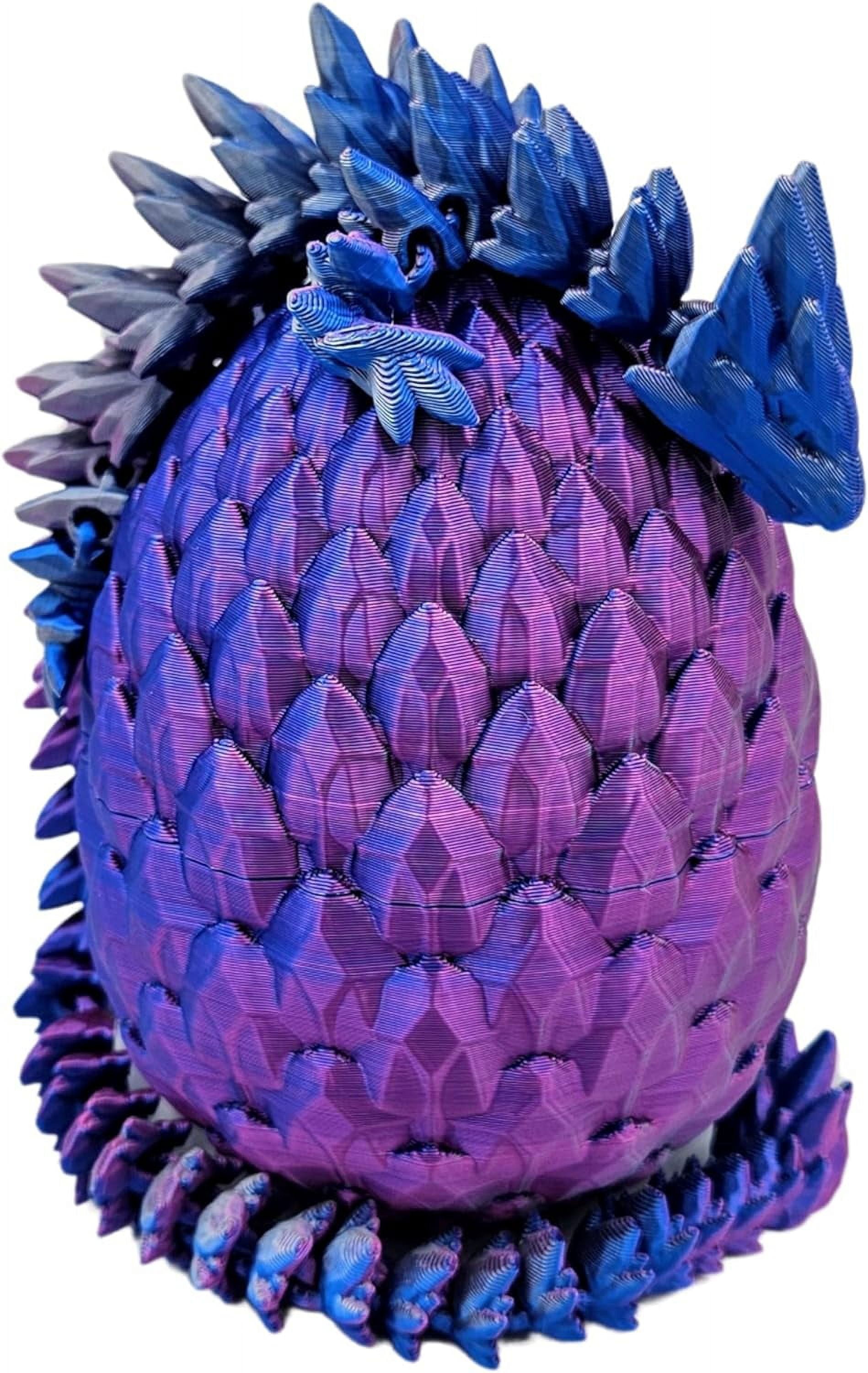 Surprise Dragon Egg Articulating Gemstone Dragon Fidget Toy - 3D ...