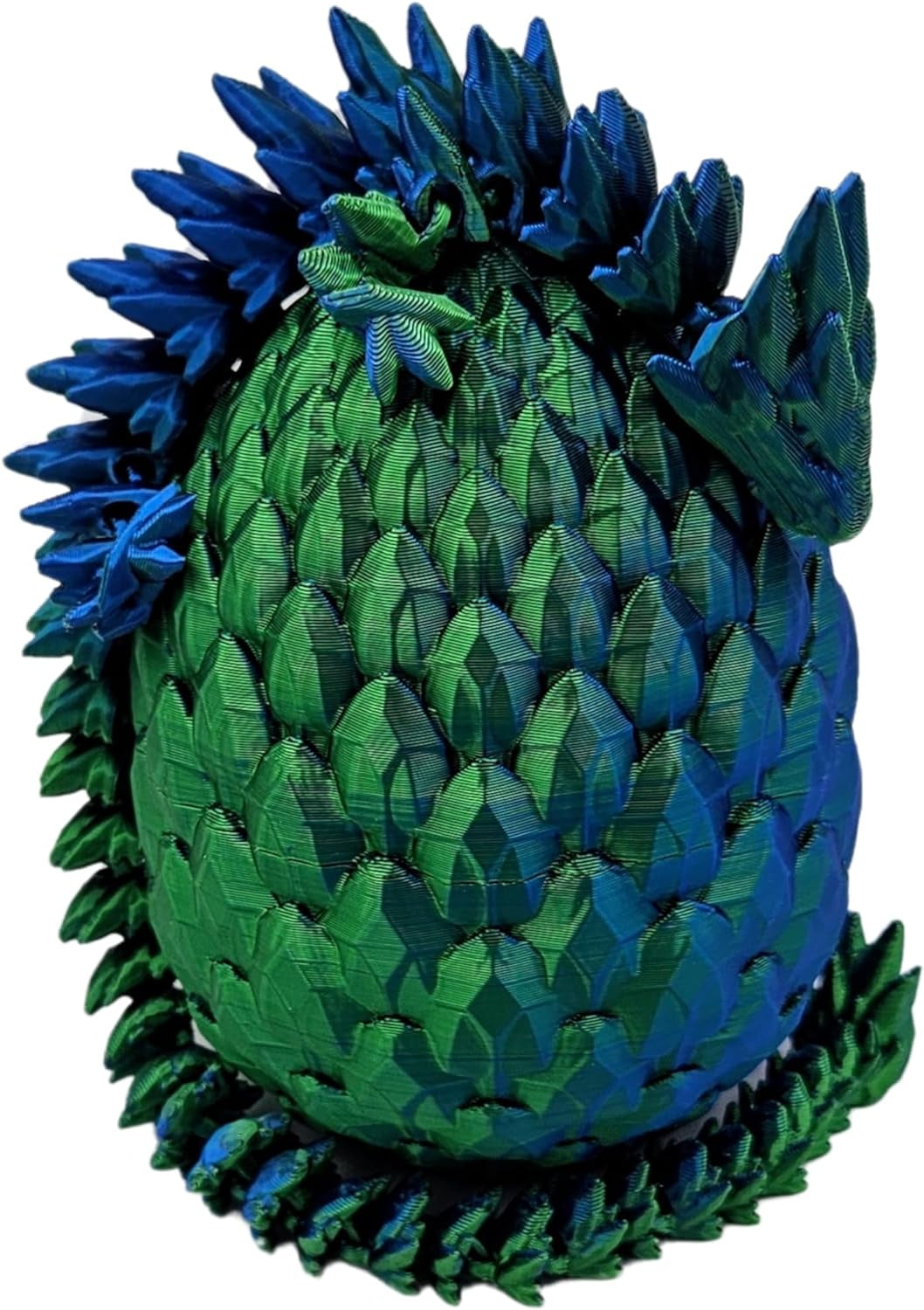 Surprise Dragon Egg Articulating Gemstone Dragon Fidget Toy - 3D ...