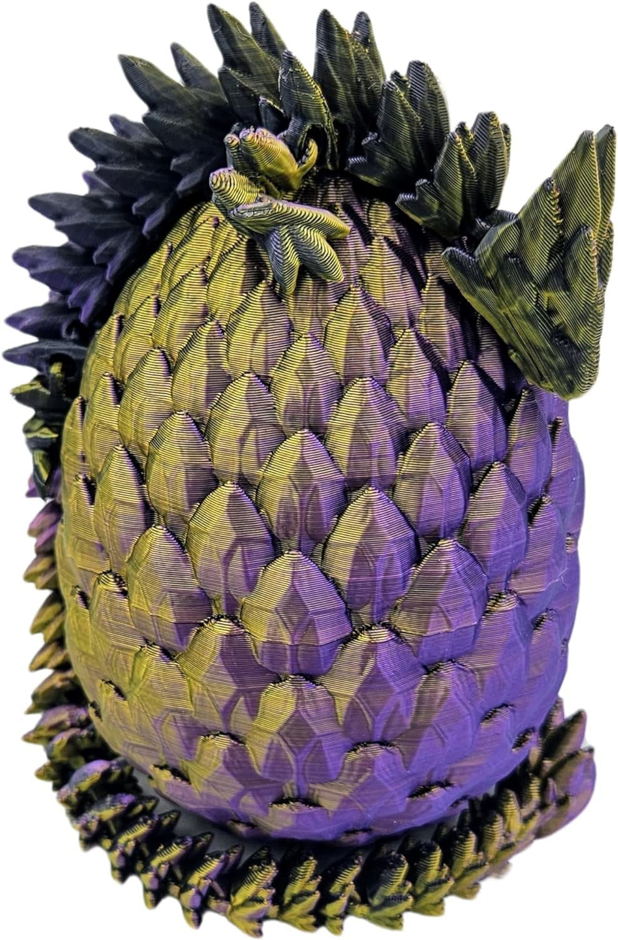 Surprise Dragon Egg Articulating Gemstone Dragon Fidget Toy - 3D ...