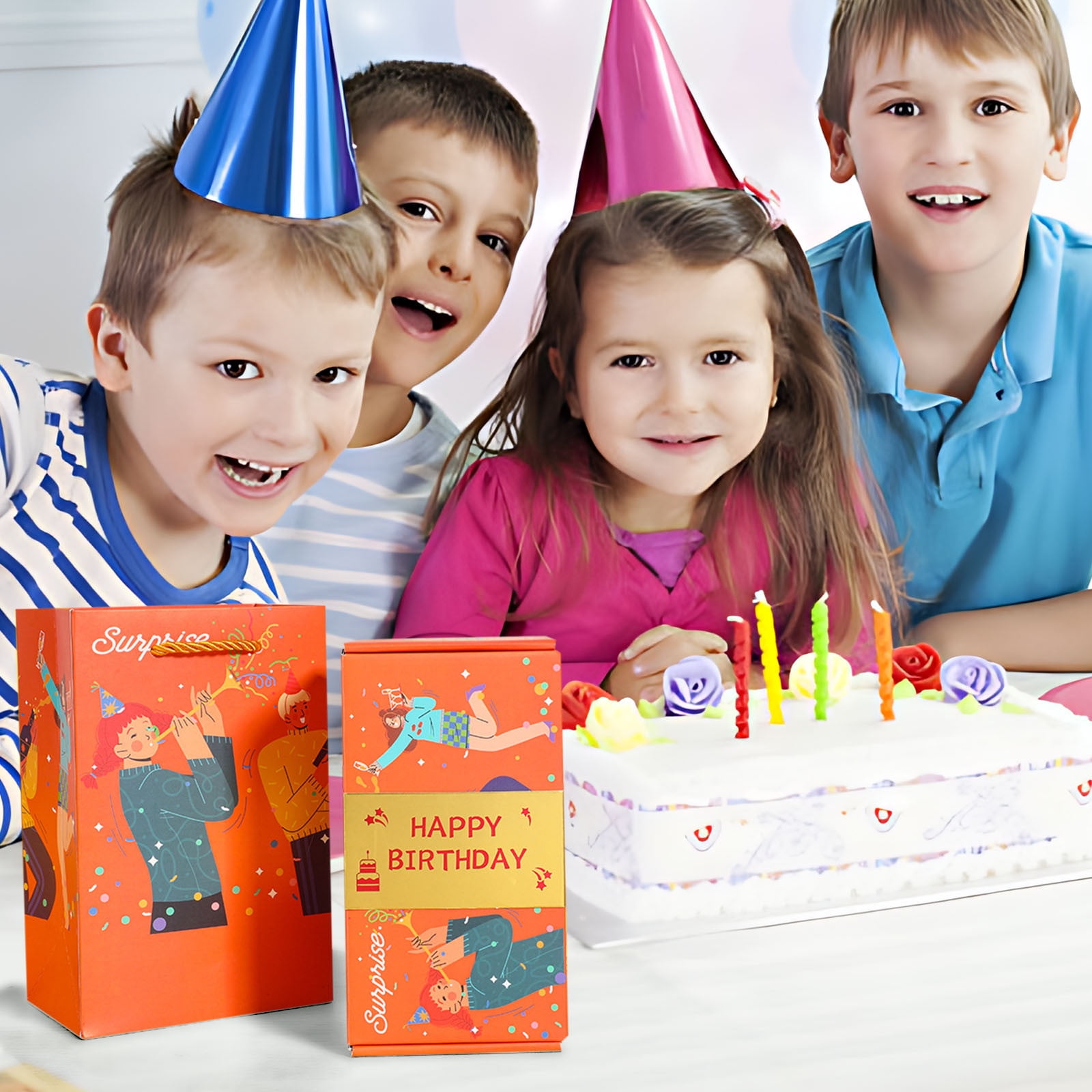 Surprise Gift Box Explosion 10-20 Bouncing Boxes, Merry Christmas Surprise Gift Box Explosion ...