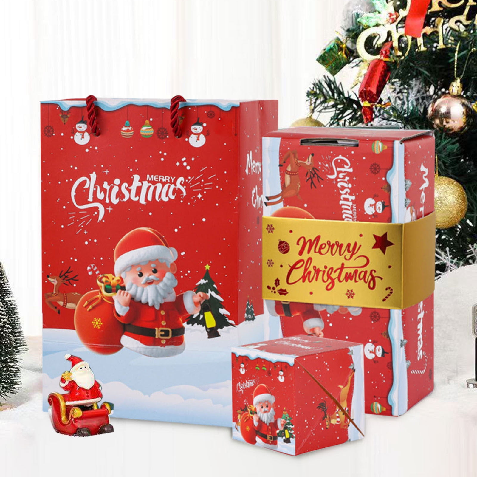 Surprise Gift Box Explosion, 2025 Newly Merry Christmas Surprise Gift ...