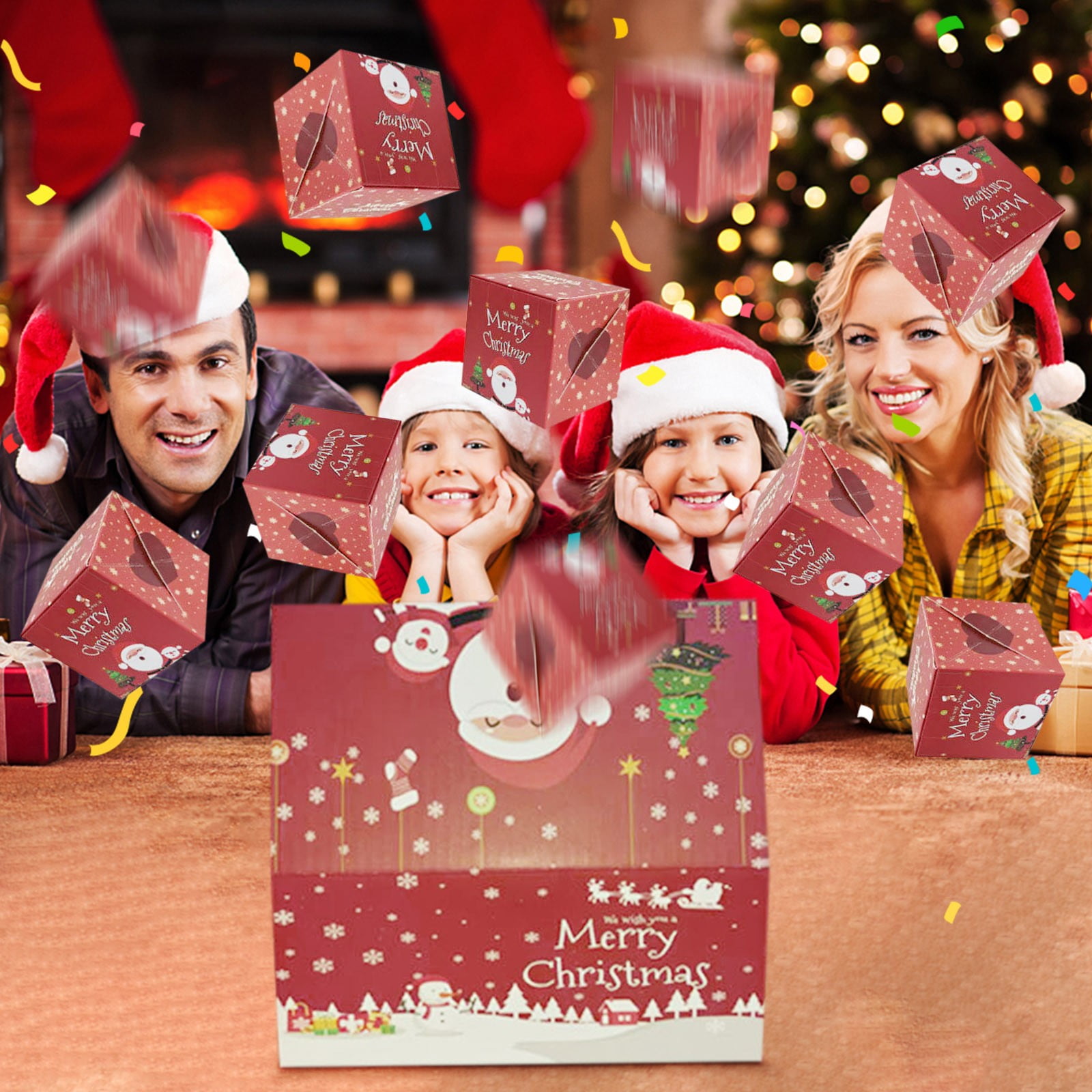 Surprise Gift Box Explosion, Funny Christmas Surprise Gift Box for ...