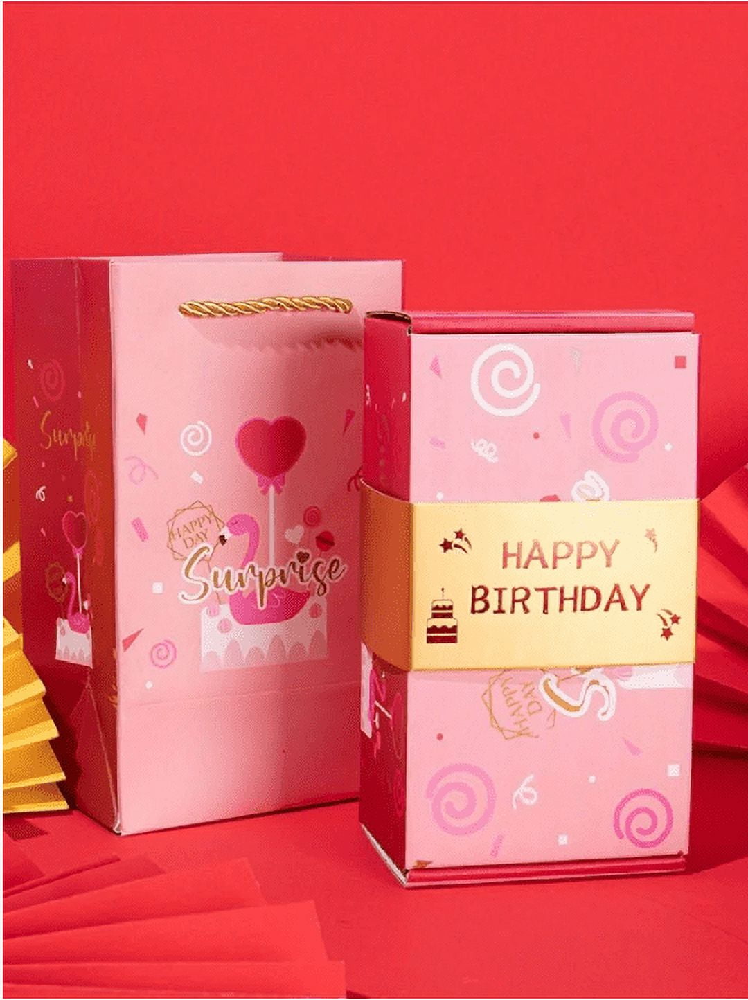 Surprise Gift Box With Flying Money - Personalized Birthday ...