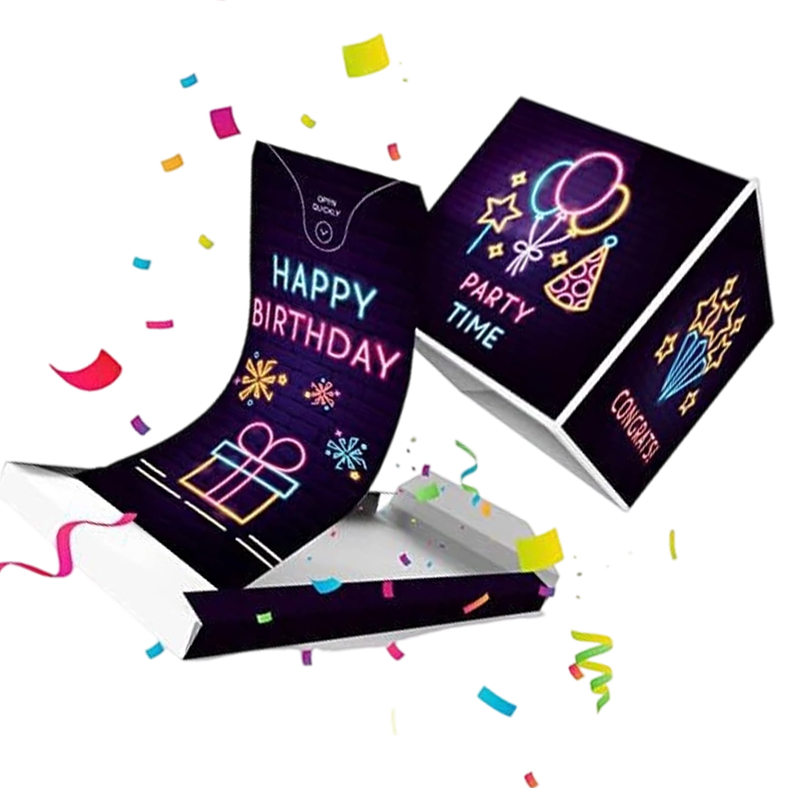 Surprise Popup Box for Quick Fun Unboxing Perfect Birthdays Holidays ...