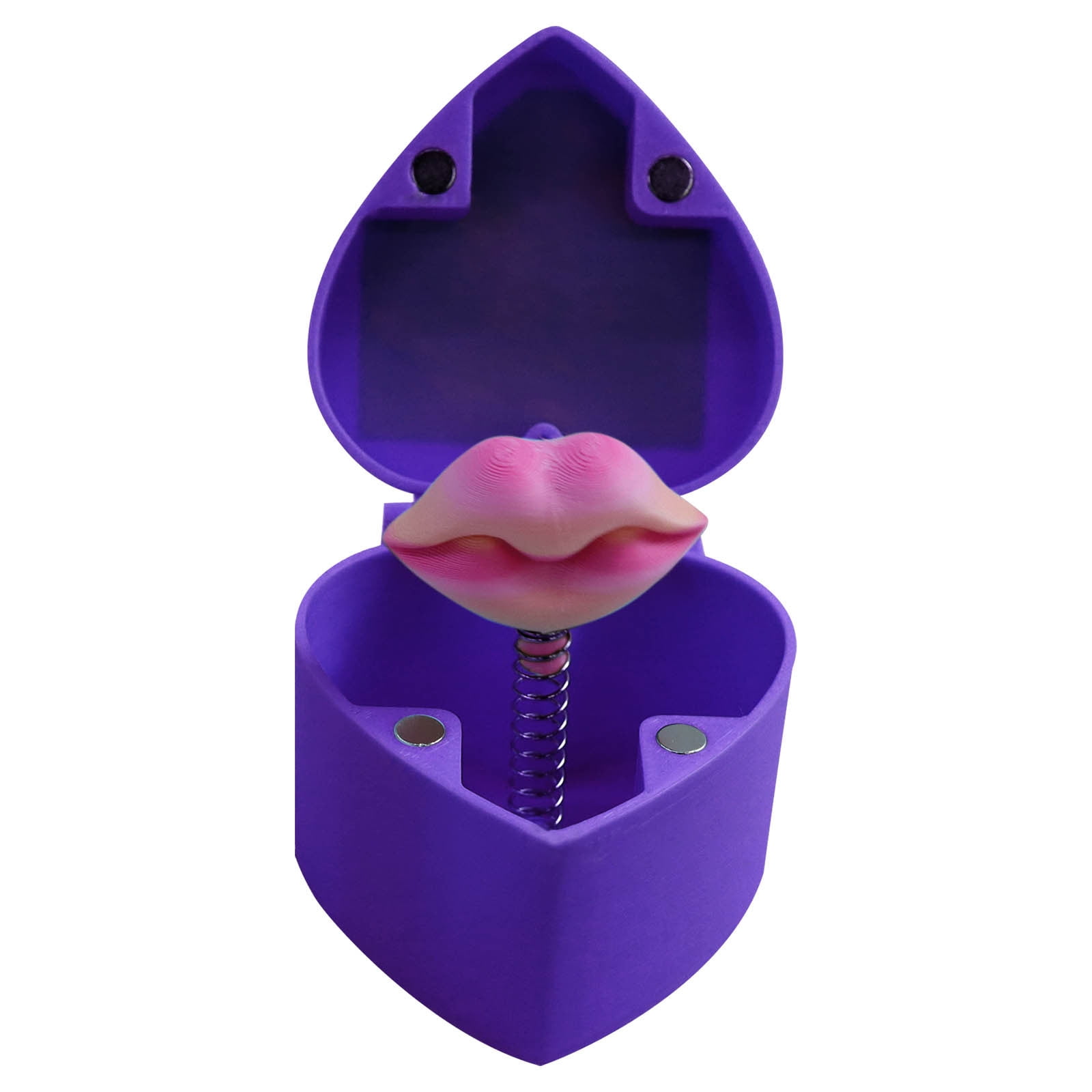 Surprise Valentine's Day Box - Pop-Up Lips Figurine - Prank Gift Idea ...