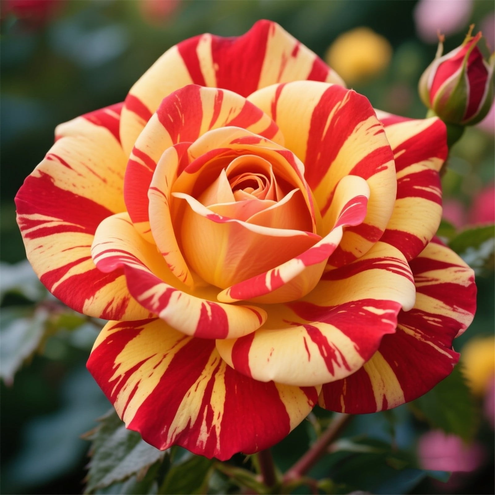 Surprising gift(Rose bulbs)Balcony decoration-Create a romantic garden ...