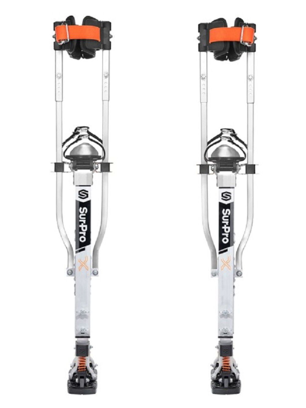 Surpro Premium Stilts Flex Foot Twin Sided Aluminum Size 26-40In ...