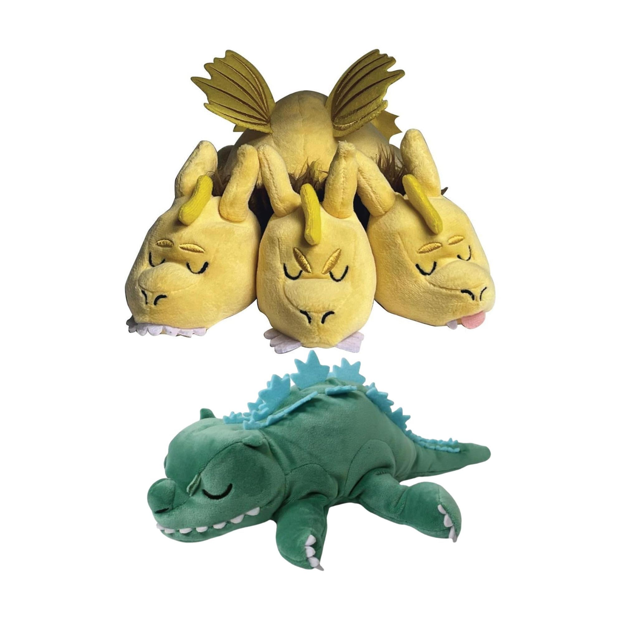 Surreal Entertainment Sleepy King Ghidorah 12" Plush Toy with Sleeping ...