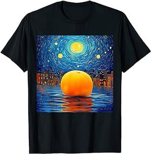 Surreal Starry Night Grapefruit T-Shirt - Walmart.com