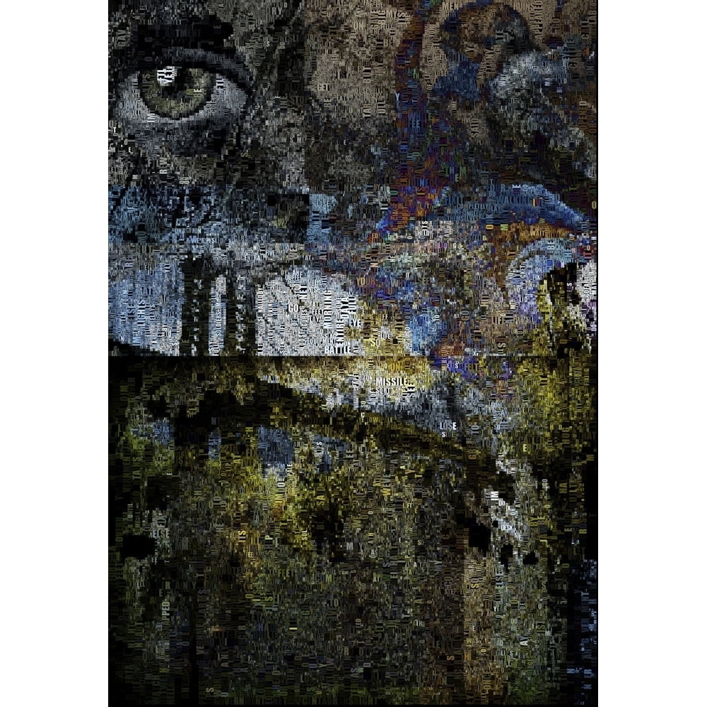 Surrealism. Brooklyn bridge. Words. Poster Print by Bruce Rolff ...