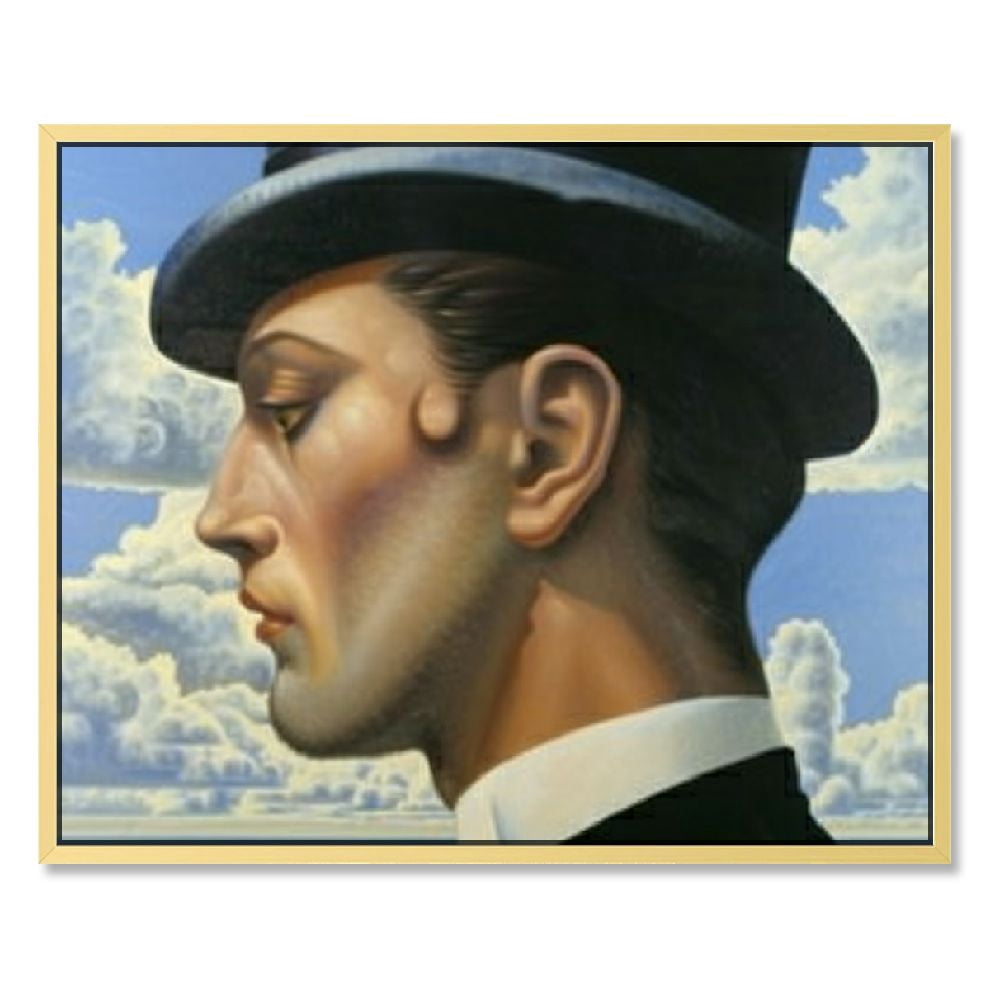 Surrealism Posters Rene Magritte Art Poster Wall Art Canvas Painting ...