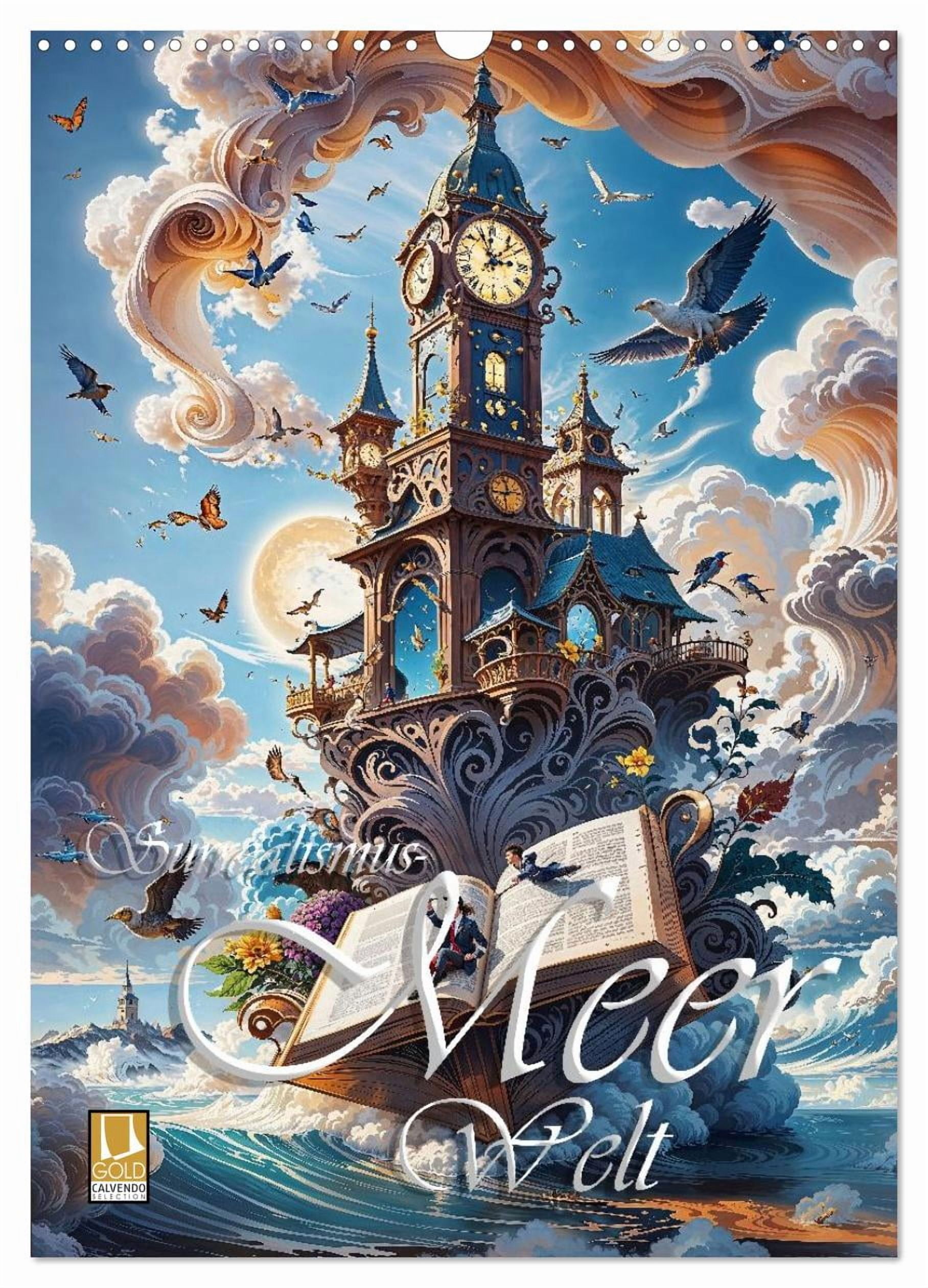 Surrealism Sea WORLD - Digital Art (Wall Calendar 2027 DIN A3 portrait ...