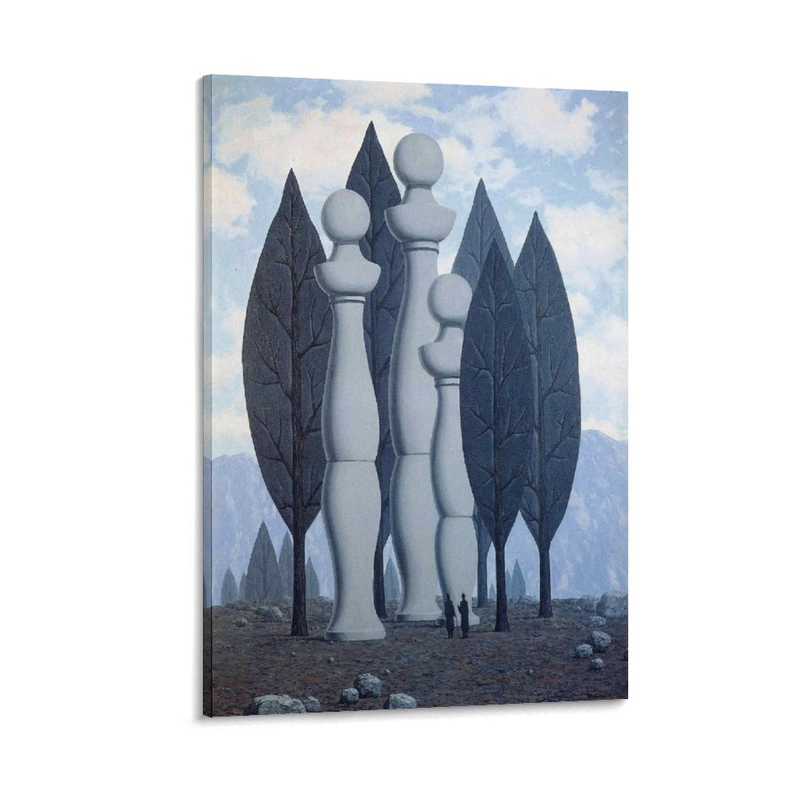 Surrealist Artists Rene Magritte Art Conversations Poster Room ...