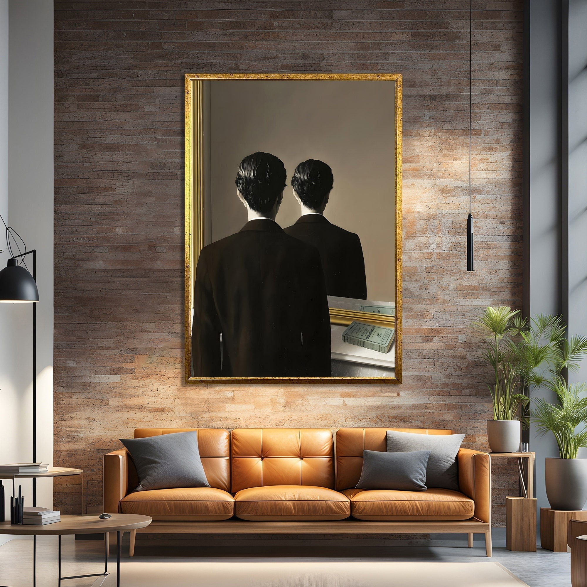 Surrealist Duality Mirror Wall Decor – Intriguing Surrealism For Modern ...