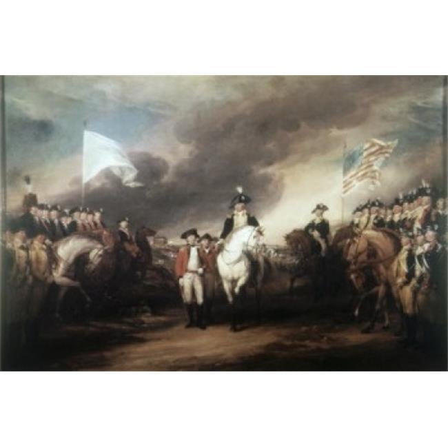 Surrender of Lord Cornwallis 10 & 19 & 1781 John Trumbull 1756-1843 ...