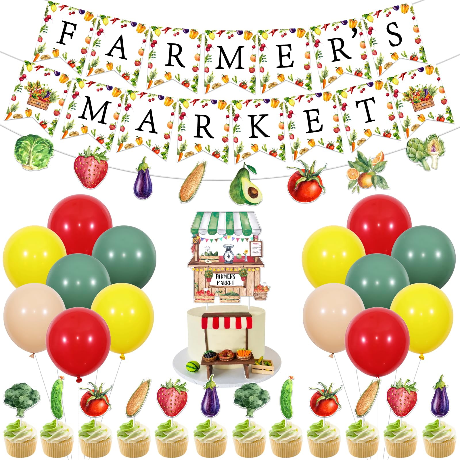 Sursurprise Farmer’s MarketEGSC Party Decorations, Farmer’s Market ...