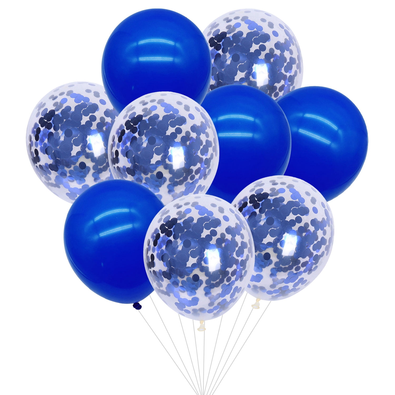 Sursurprise Lightweight Balloons, Latex Blue, 12 Inch, 10 Count ...