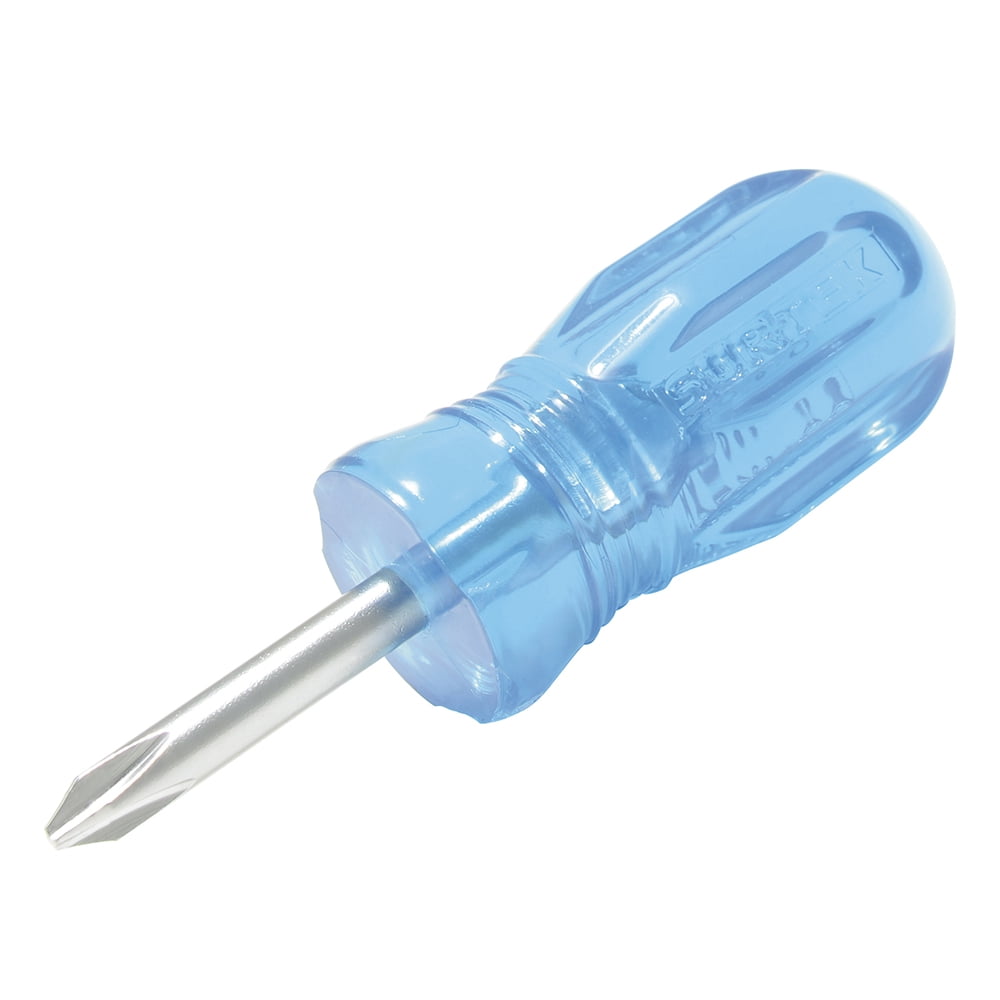 Surtek Blue Mini Screwdriver Phillips® #2 1/4x1-3/8 - Walmart.com