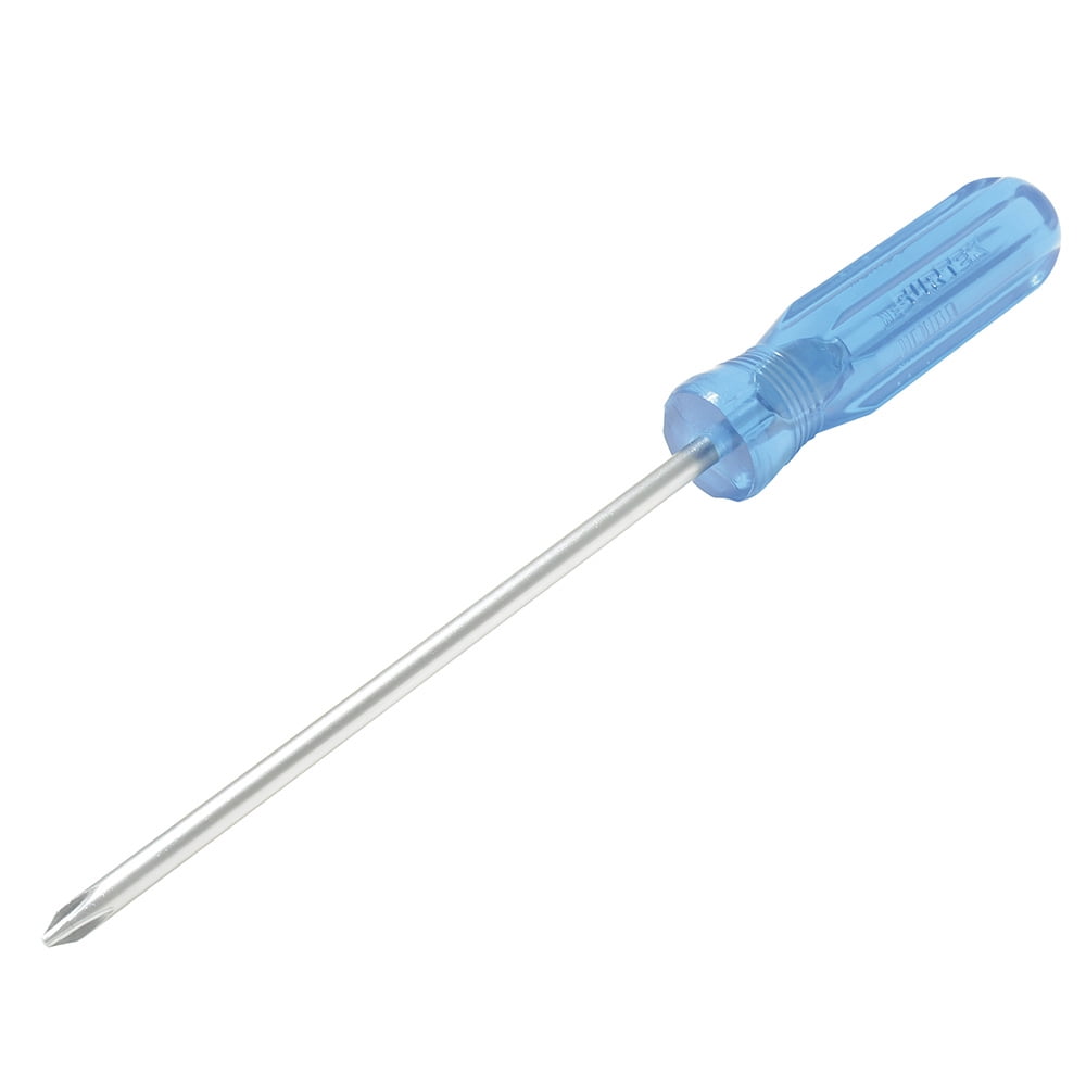 Surtek Blue Screwdriver Round Shank Phillips® #2 1/4 x 4" - Walmart.com