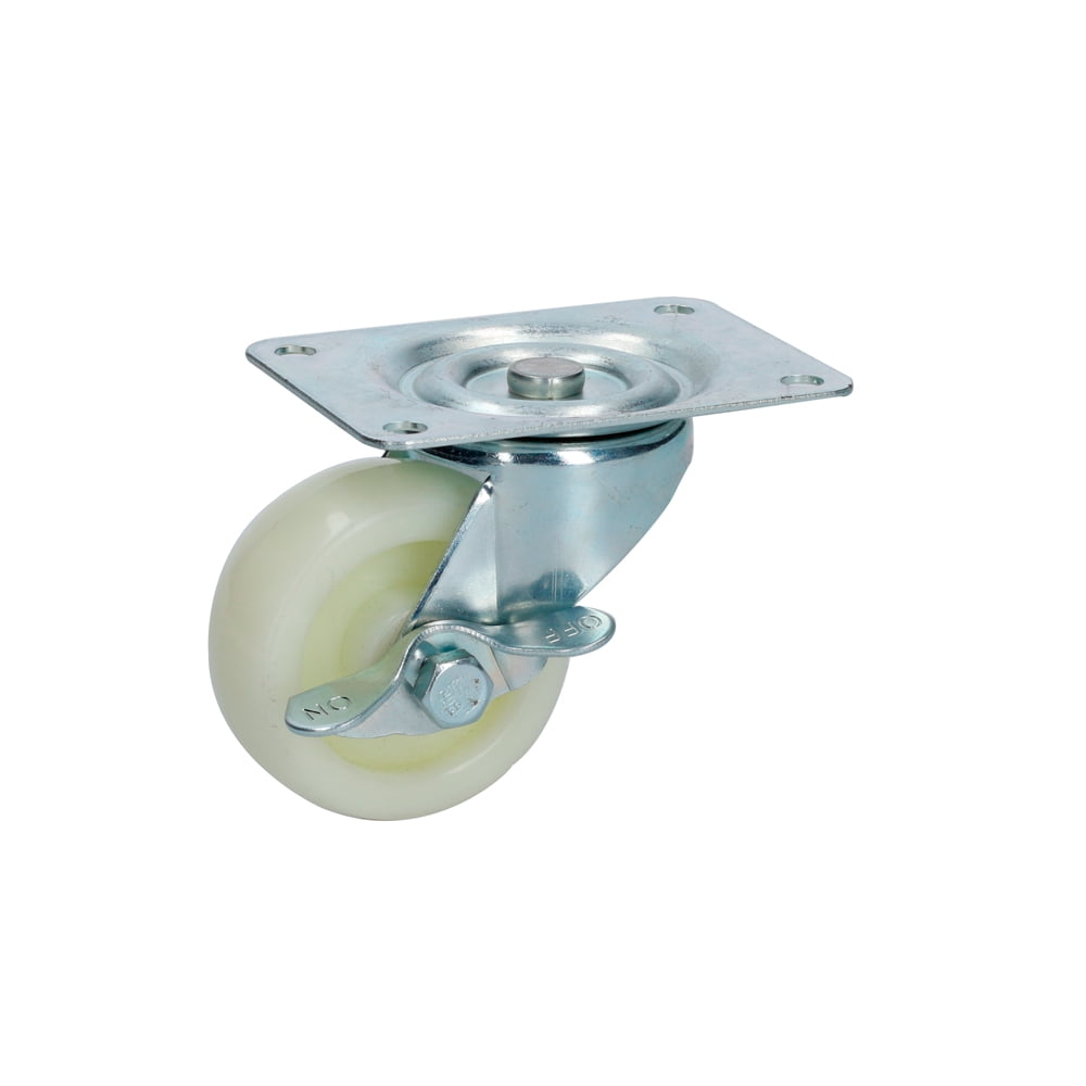 Surtek Rotary Polypropylene Caster with Brake 3" , RN7B - Walmart.com