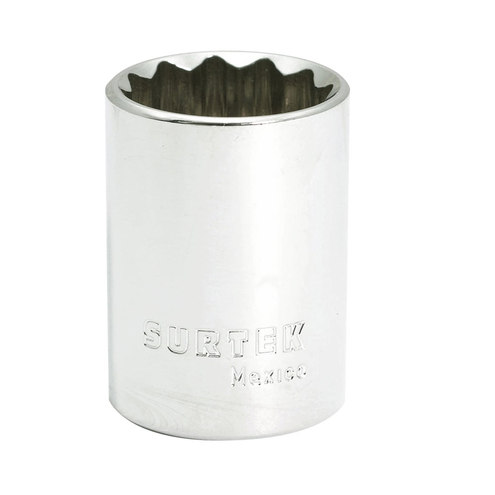 Surtek Socket 1/2”, 12 Points 25/32” , F5825 - Walmart.com