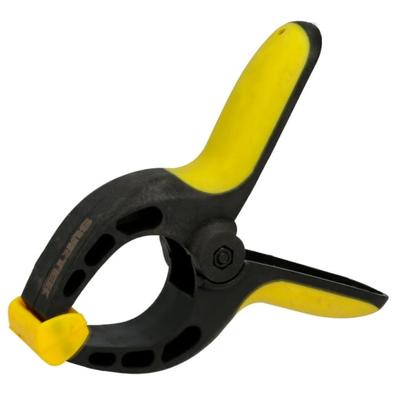 Surtek Spring Clamp 6", High-resistance Plastic, Yellow/Black ...