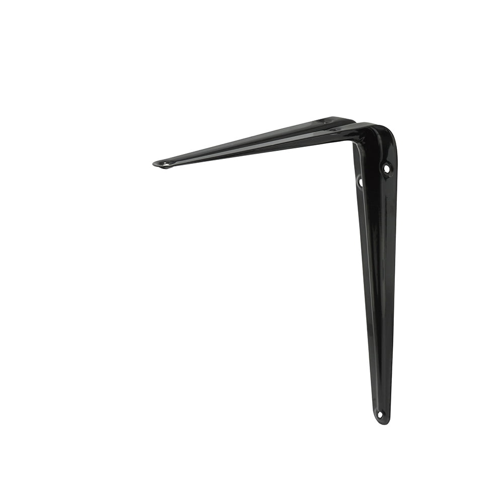 Surtek Steel Shelf Bracket 8X10", Black - Walmart.com