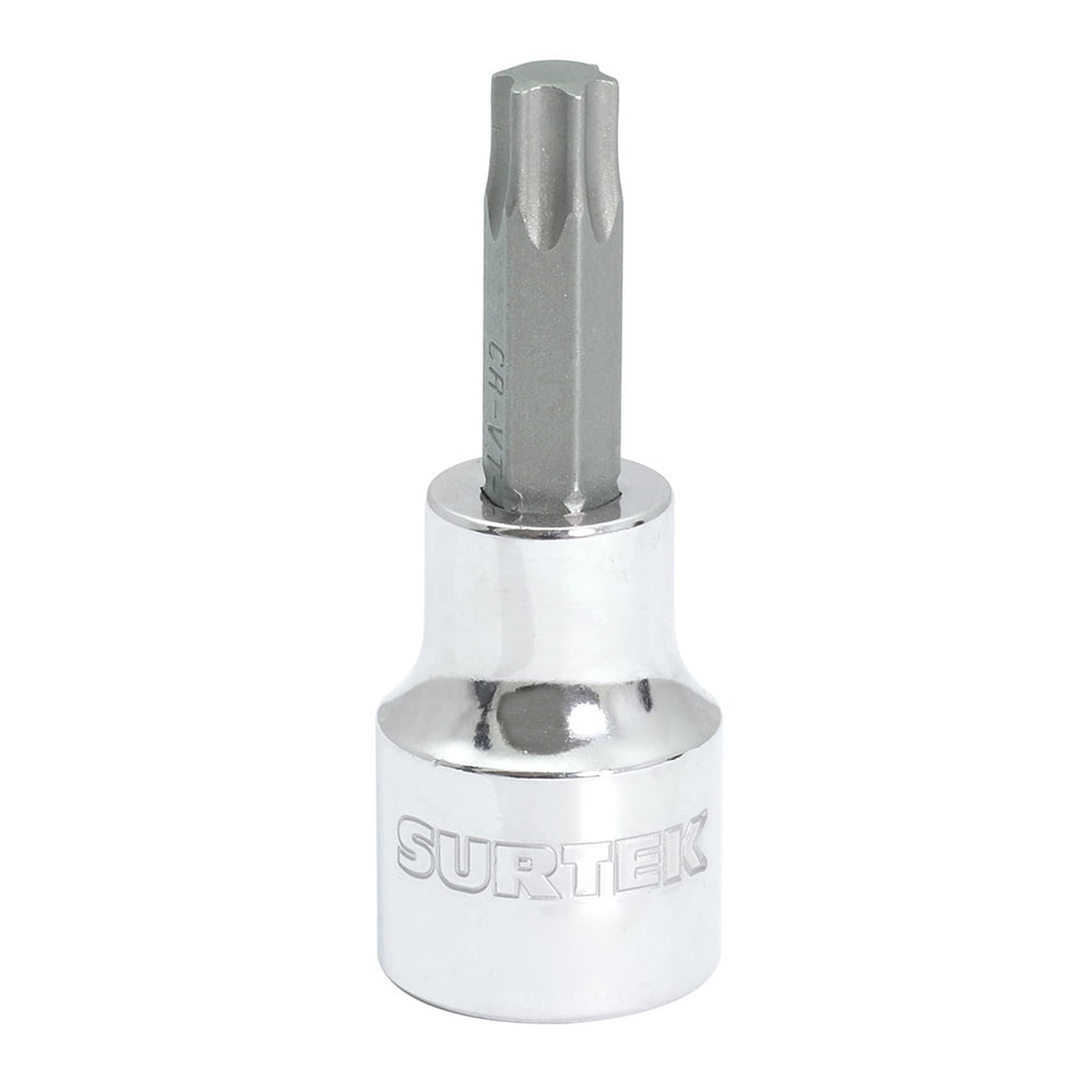 Surtek Torx® Head Socket 3/8”, Tip Size T50, Steel - Walmart.com