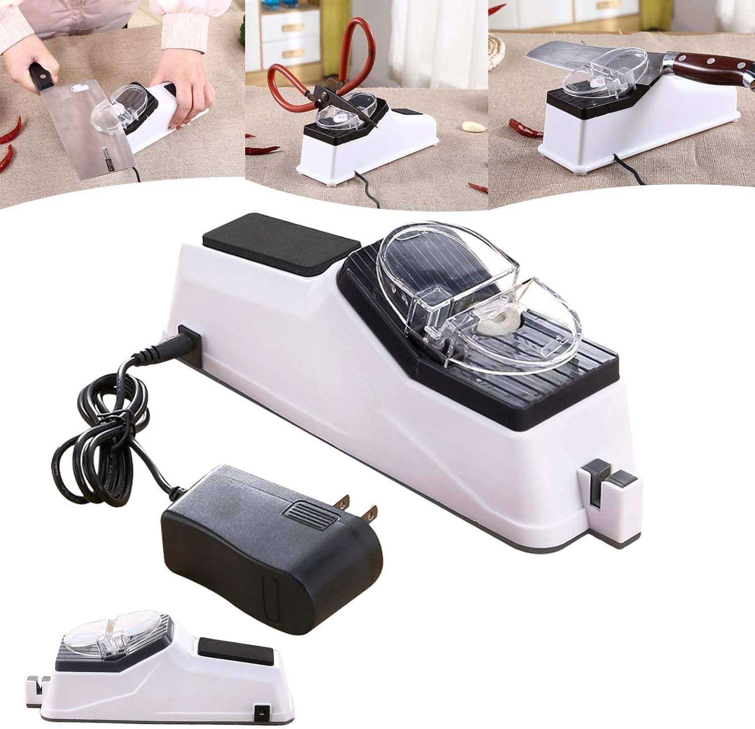 Surudoisharp Pro Electric Knife Sharpener, Electric Knife Sharpener, 5 ...