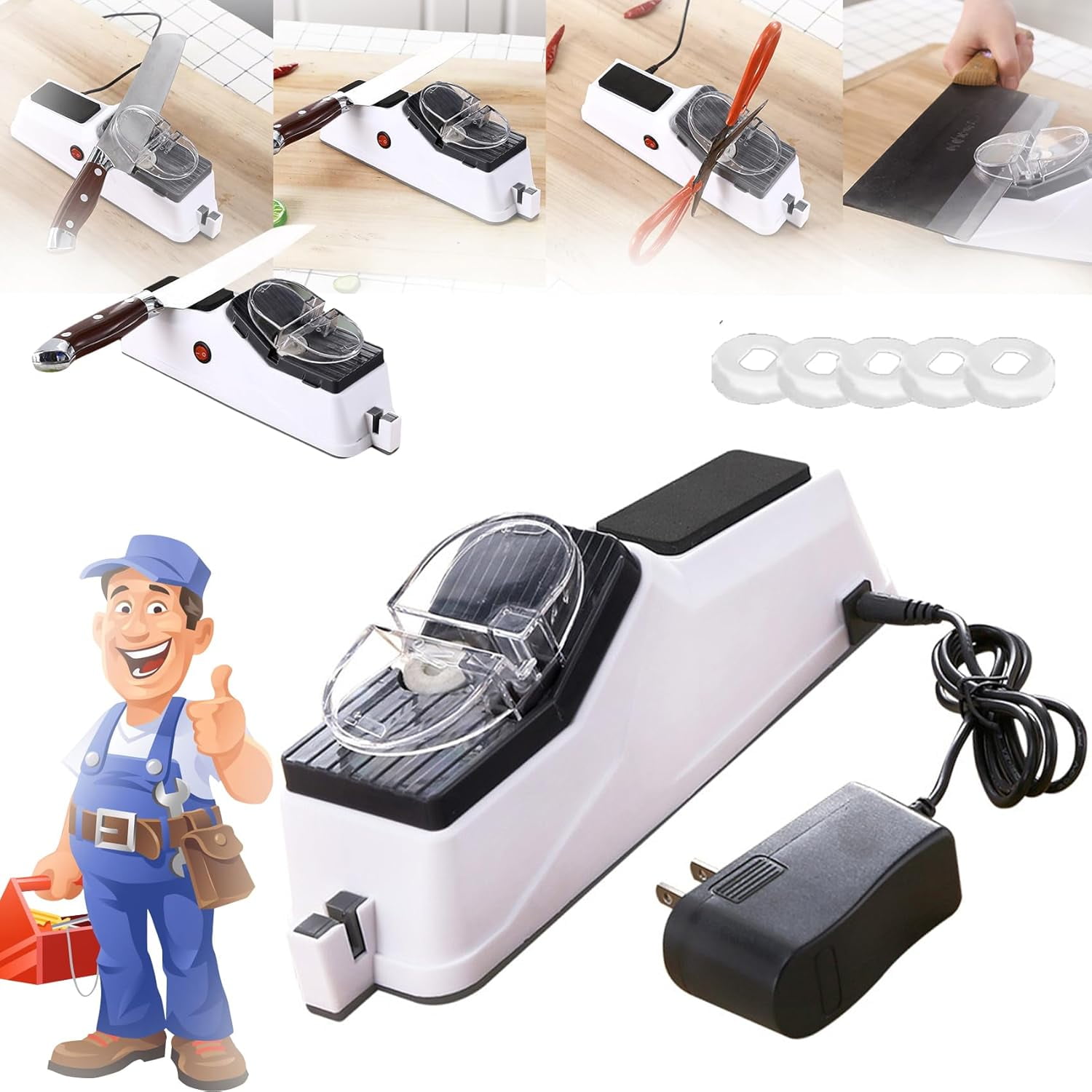 Surudoisharp Pro Electric Knife Sharpener, Surudoisharp Sharpener ...