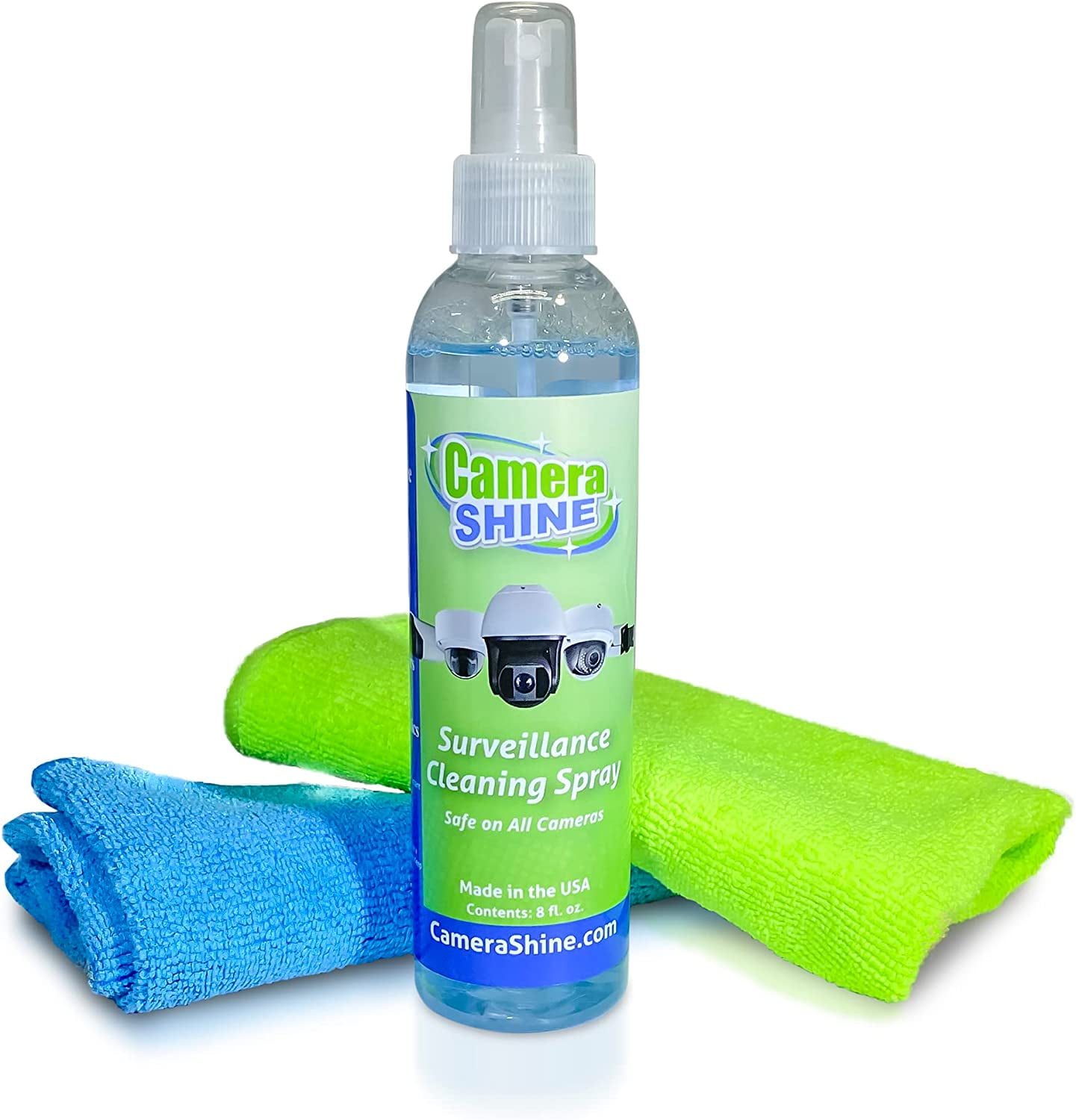 Surveillance Camera Cleaning Kit - Easy to Use on Indoor/Outdoor Camera ...