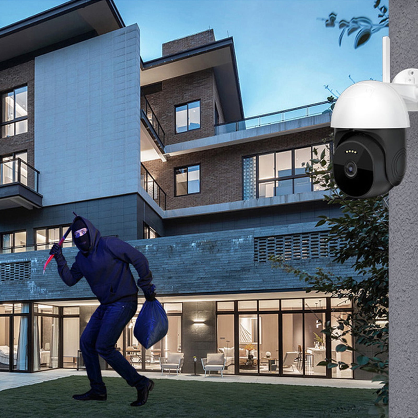 Surveillance Camera HD Outdoor Surveillance Camera Humanoid Detection ...